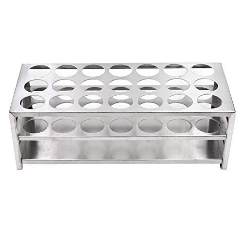 Test Tube Stand Rack, Centrifuge Tube Rack, 21 Holes, Suitable for Tubes of Dia.≤ 32.5mm Test Tube Laboratory