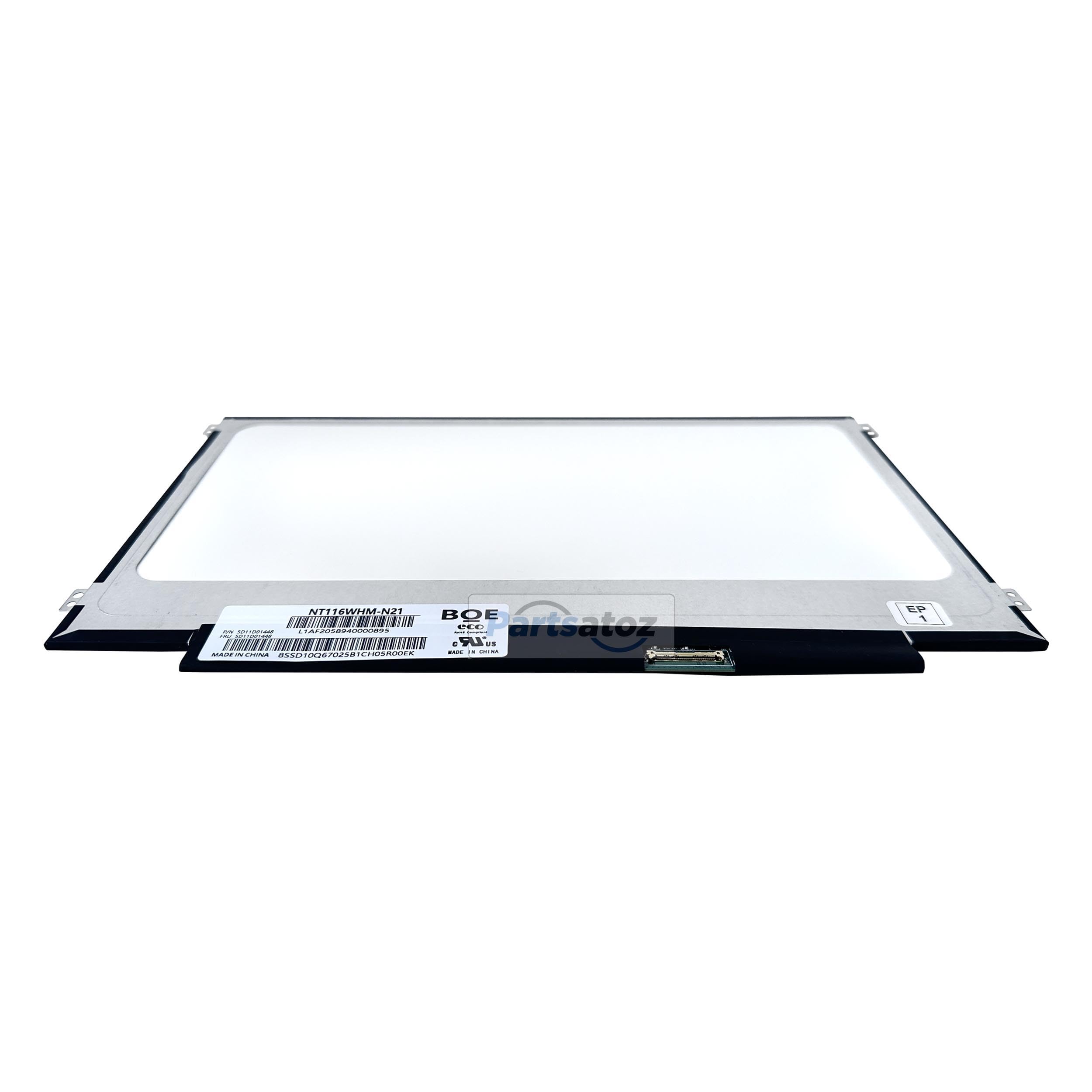 Rinbers 11.6" HD 30Pins Non Touch LCD Screen Display LED Panel Replacement for Dell Chromebook 11 3120 P22T 3180 3181 3100 5190 3110 P29T Latitude 3150 3160 3189 3190 for Acer C731 C732 C733 C734 C736