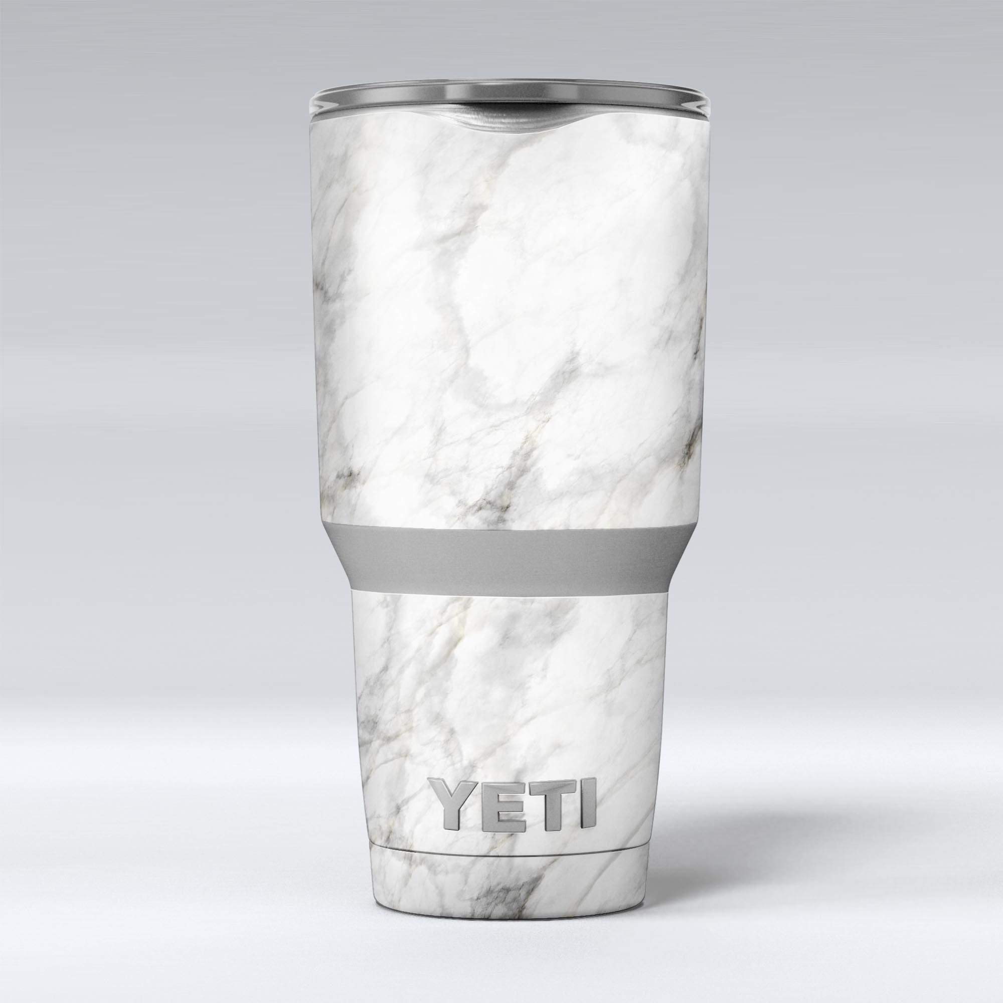 Design Skinz Slate Marble Surface V5 - Skin Decal Vinyl Wrap Kit Compatible with The Yeti Rambler Cooler Tumbler Cups