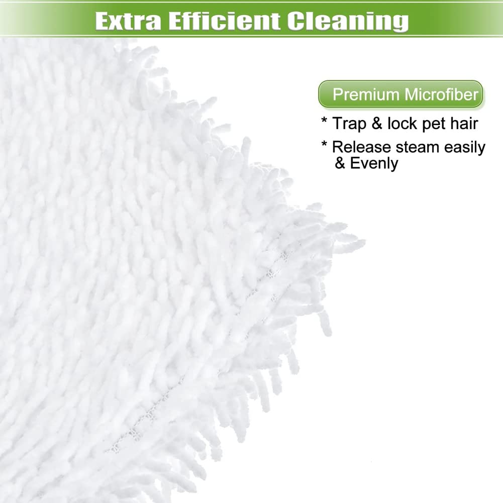 Molieeigin 4PCS Mop Pads Replacement for Pocket Mop S3500 Series S3501 S3601 S3550 Professional Microfiber