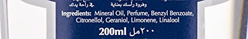 Vaseline Hair Tonic and Scalp Conditioner | Mens Retro Hair Shine, Styling and Conditioning Tonic for Dry Scalp | Small Bottle 200ml