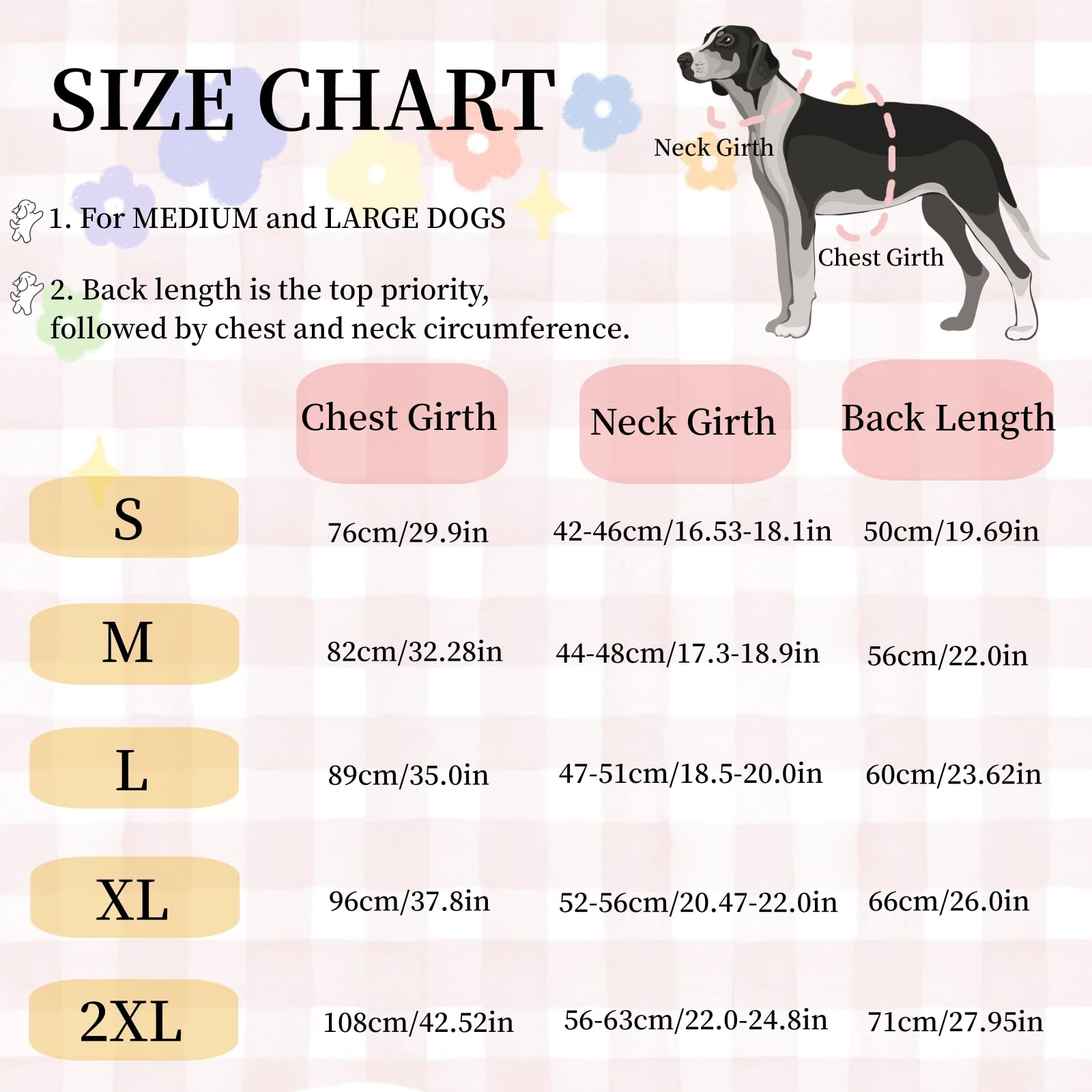 Recovery Suit for Large Dogs After Surgery, Abdominal Wounds Protector Surgical Dog Calm Shirt, Medium Dog Pajamas Onesie Pullover Bodysuit for Shedding Allergy Anti Licking, Cone E-Collar Alternative