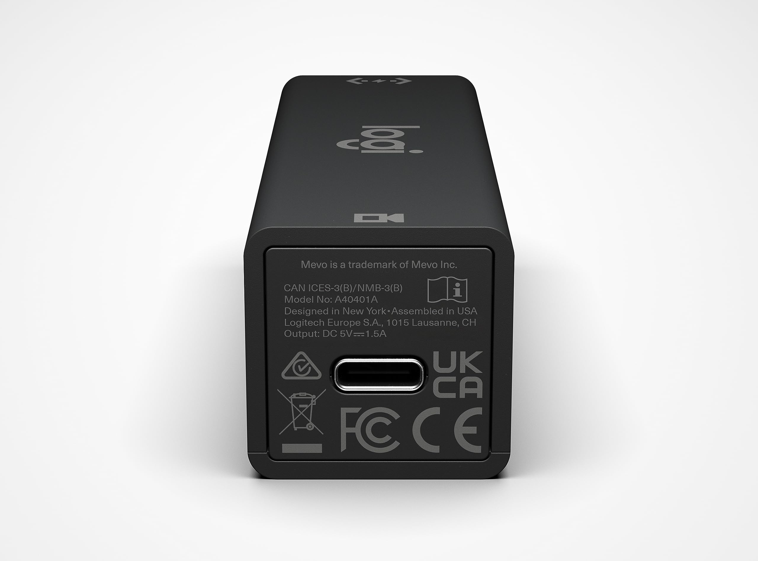 Logitech for Creators Mevo Ethernet Power Adapter