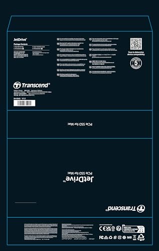 Transcend TS480GJDM850 480GB JetDrive 850 NVMe PCIe Gen3x4 SSD Solid State Drive