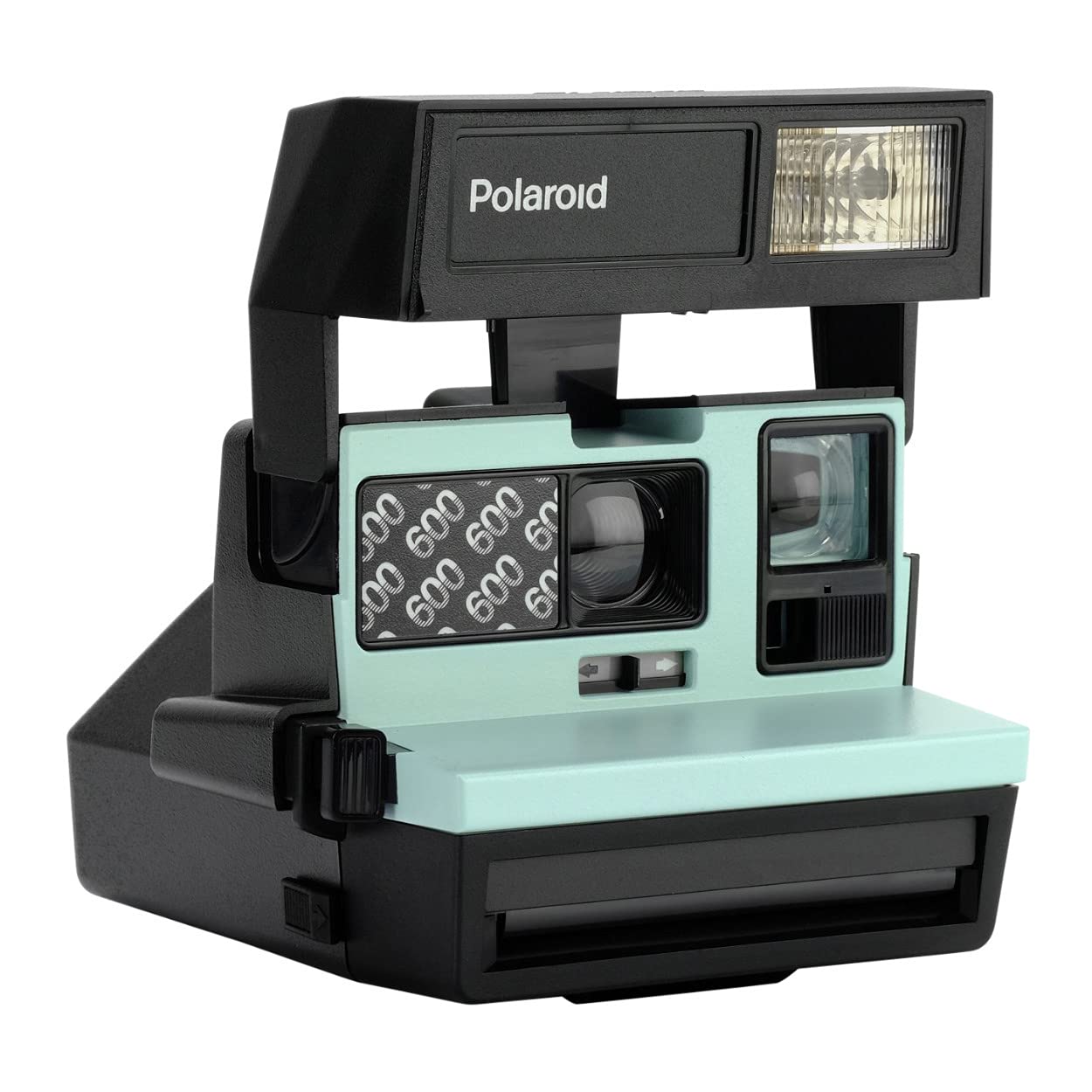 Polaroid 600 Instant Camera (Arctic Blue) Bundle with Polaroid Originals Color Instant Film for 600 Cameras (8 Exposures) and Film Accessories (3 Items)