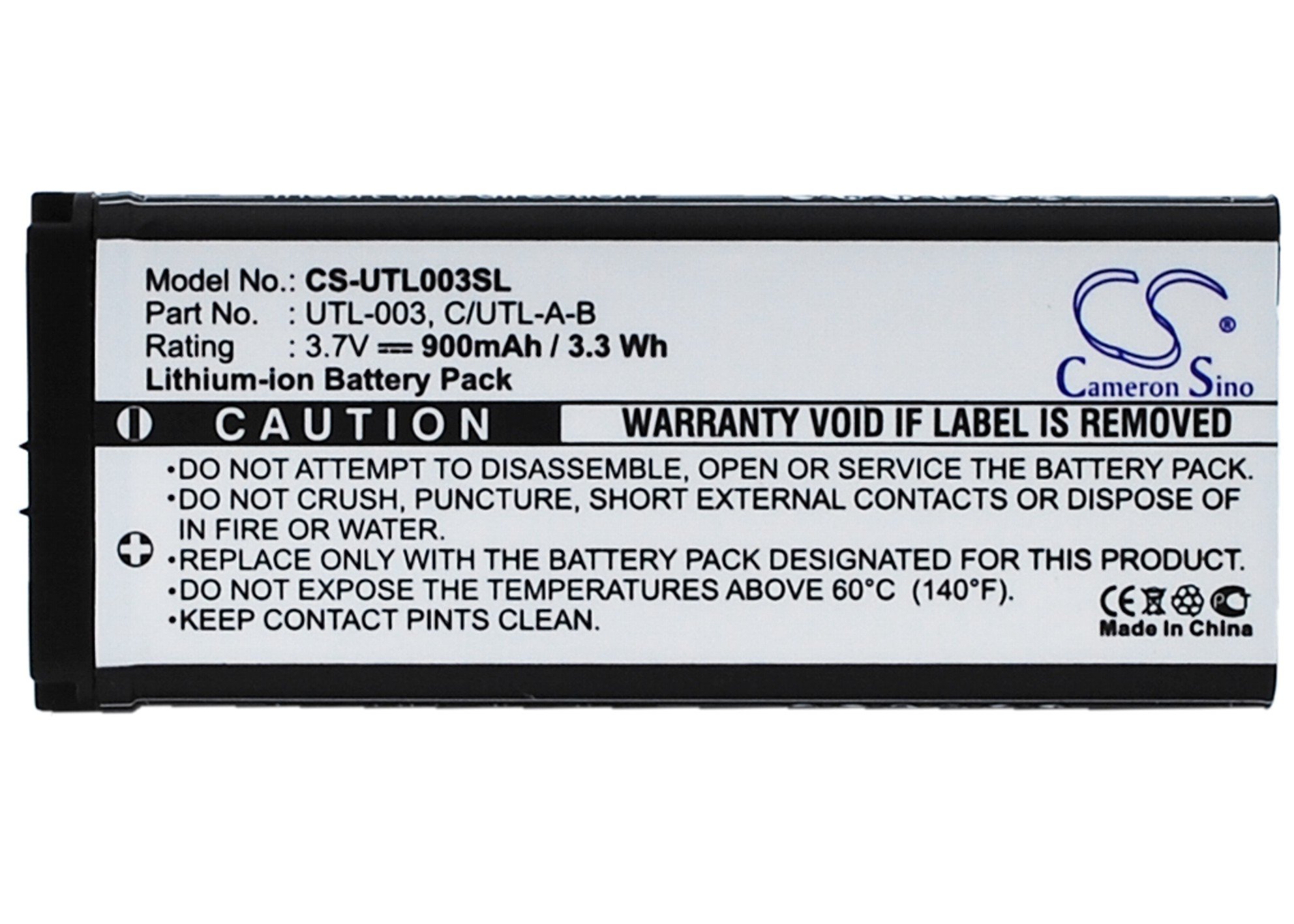 Cameron-Sino Replacement Battery for Nintendo Game, PSP, NDS DS XL, DSi LL, DSi XL, UTL-001
