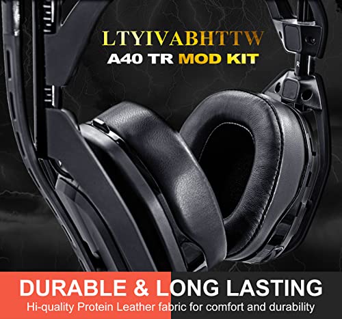 A40 TR Ear Cushions - Earpads Compatible with Astro Gaming A40 TR Wireless Headset - a40 tr Replacement parts/a40 Accessories/Headband/Microphone Foam