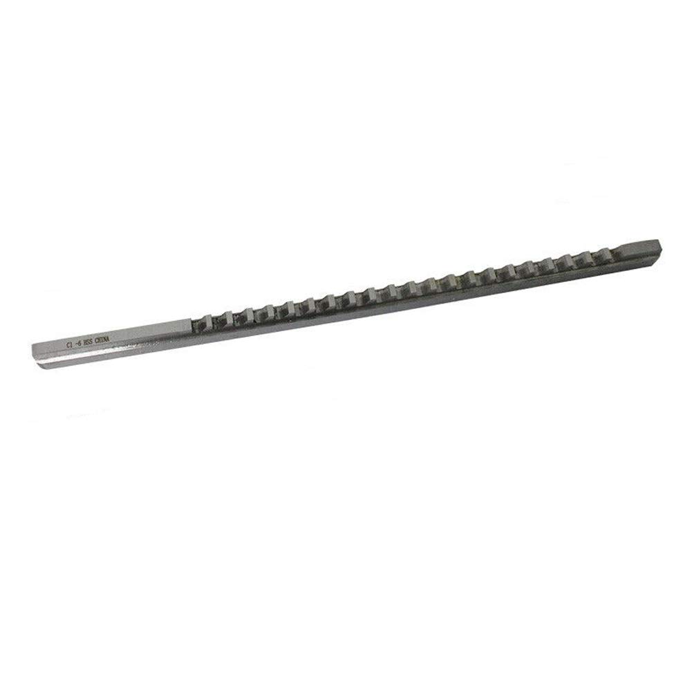 Keyway Broach 1pcs C1-6mm Metric Sized High Speed Steel for CNC Cutting Machine Tool