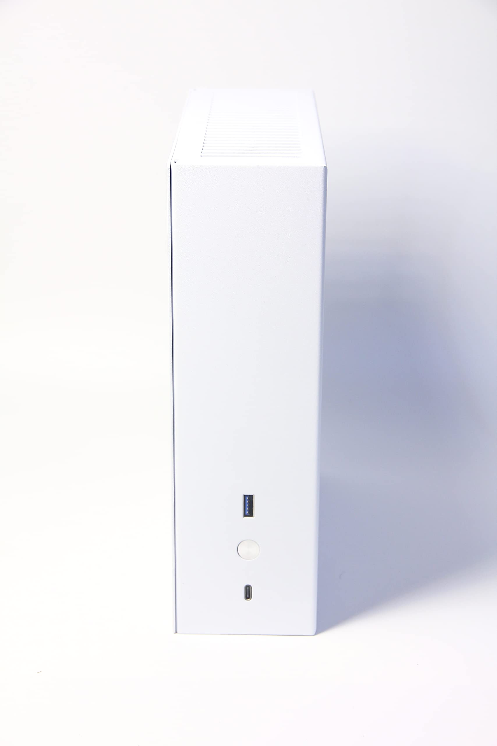 SharGwa PC K29 Painted Stainless Steel Mini ITX Case for 1u PSU with Handle Included