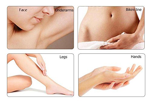 Seribrmo Hard Wax Beans for Face, Underarms, Brazilian, Bikini Hair Remover 10.6 Ounce (Rose)