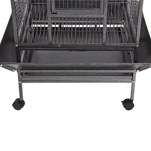 Best Choice Products New Large Play Top Bird Cage Parrot Finch Macaw Cockatoo Birdcages