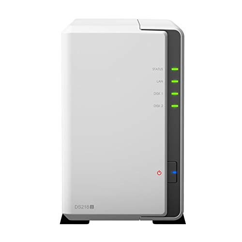 Synology 2 bay NAS DiskStation DS218j (Diskless)