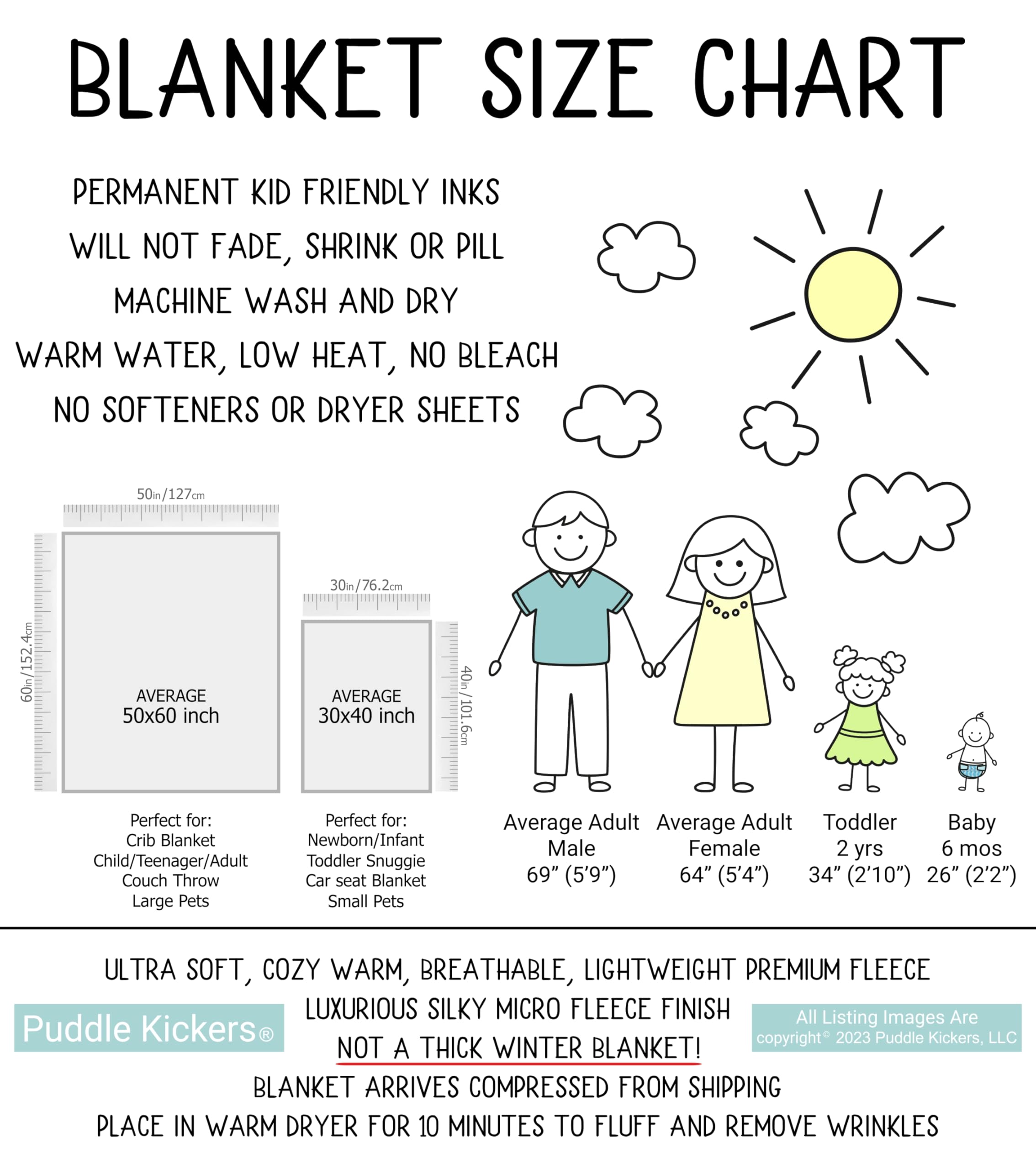 Woodland Creatures Personalized Blanket for Baby Boy, Infant & Toddler Minky Personalized Baby Blanket with Name - Custom Baby Blanket, Personalized Baby Blankets for Boys (30"x40" White Back)