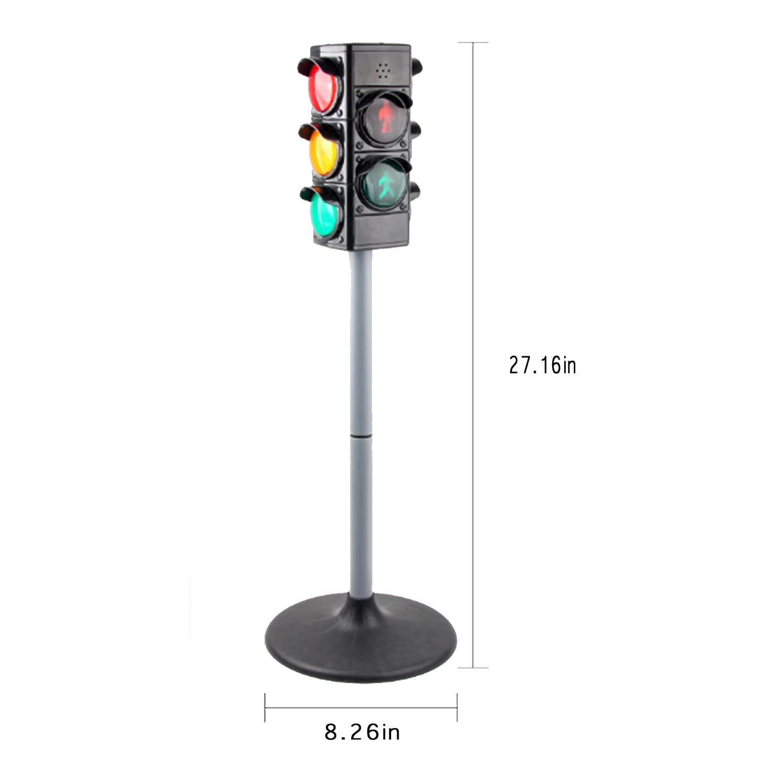 ARTFILIF Simulation Traffic Light Toys Traffic Signal Model Children Traffic Light Toys Children's Educational Toys (A)