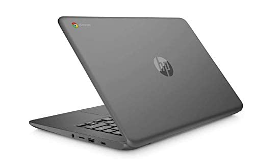 HP Newest 14inch Lightweight Chromebook-Intel Celeron N3350 Up to 2.4GHz Processor, 4GB LPDDR4 Memory, 32GB SSD, Intel HD Graphics, WiFi, B&O Play Audio, Chrome OS (Renewed)