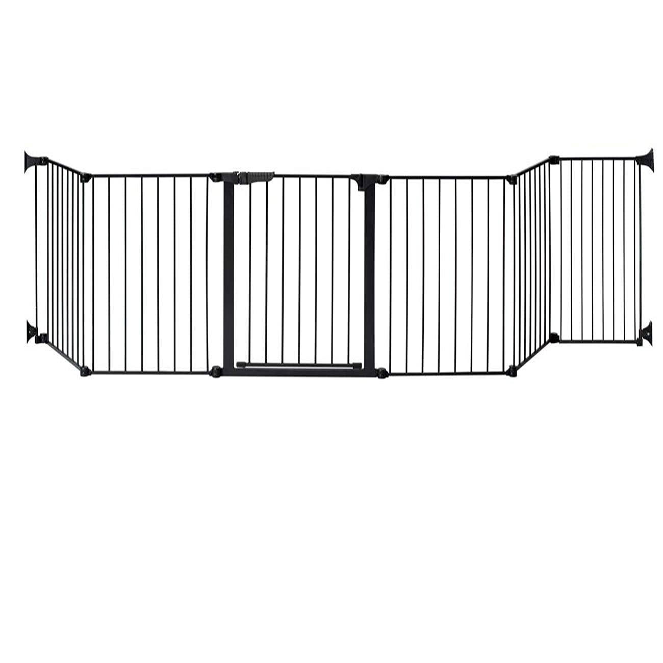 KidCo G6600 Hearth Gate Black Bundle Fits 152” (2) Items (1) G3111 and (1) G4311