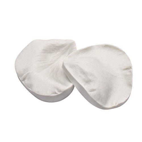 AK ART KITCHENWARE Eustoma Lisianthus Petal Veiner Stainless Steel Cutters Gum Paste Flower Molds Veining Mold for Wedding Cake Decorating Supplies A332&VM175