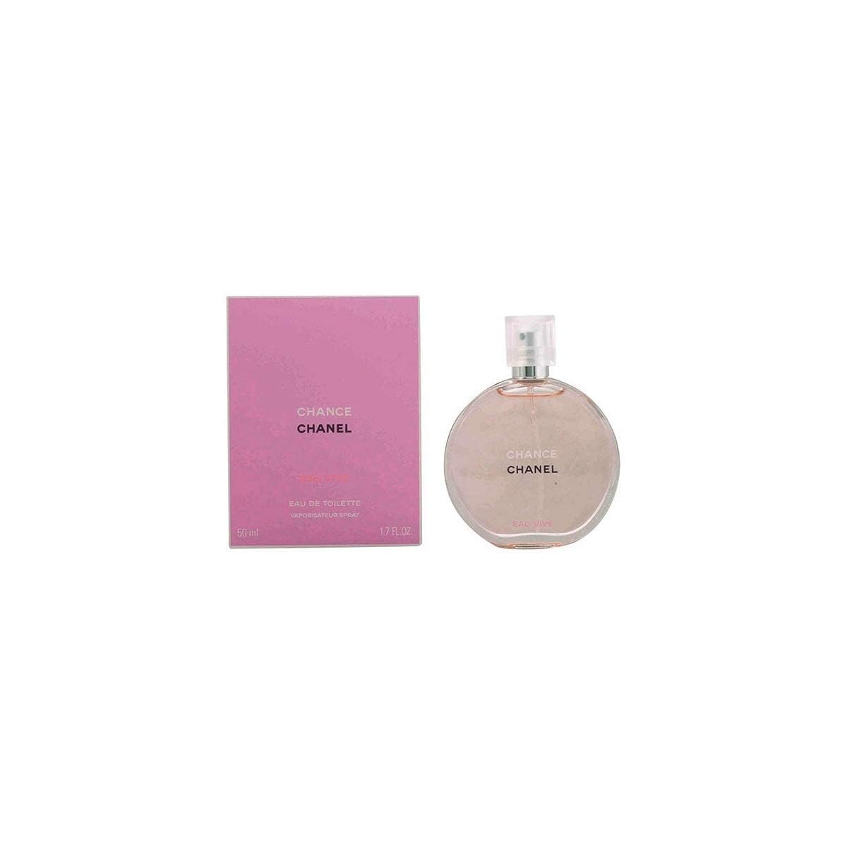 Chanel Chance Eau Vive Eau de Toilette Spray for Women, 3.4 Ounce