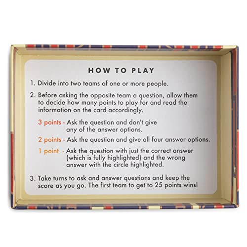 Yellow Cab Games - America Trivia, 140 Question Cards - Game Night Entertainment for Families & Friends, 2+ Players - Test Your Knowledge with Our Unique Skyline Collection Trivia Sets