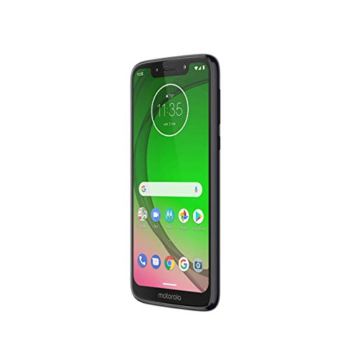 Moto G7 Play 32GB Android Smartphone GSM Unlocked for AT&T / T-Mobile and all GSM carriers - Deep Indigo (Blue) (Renewed)