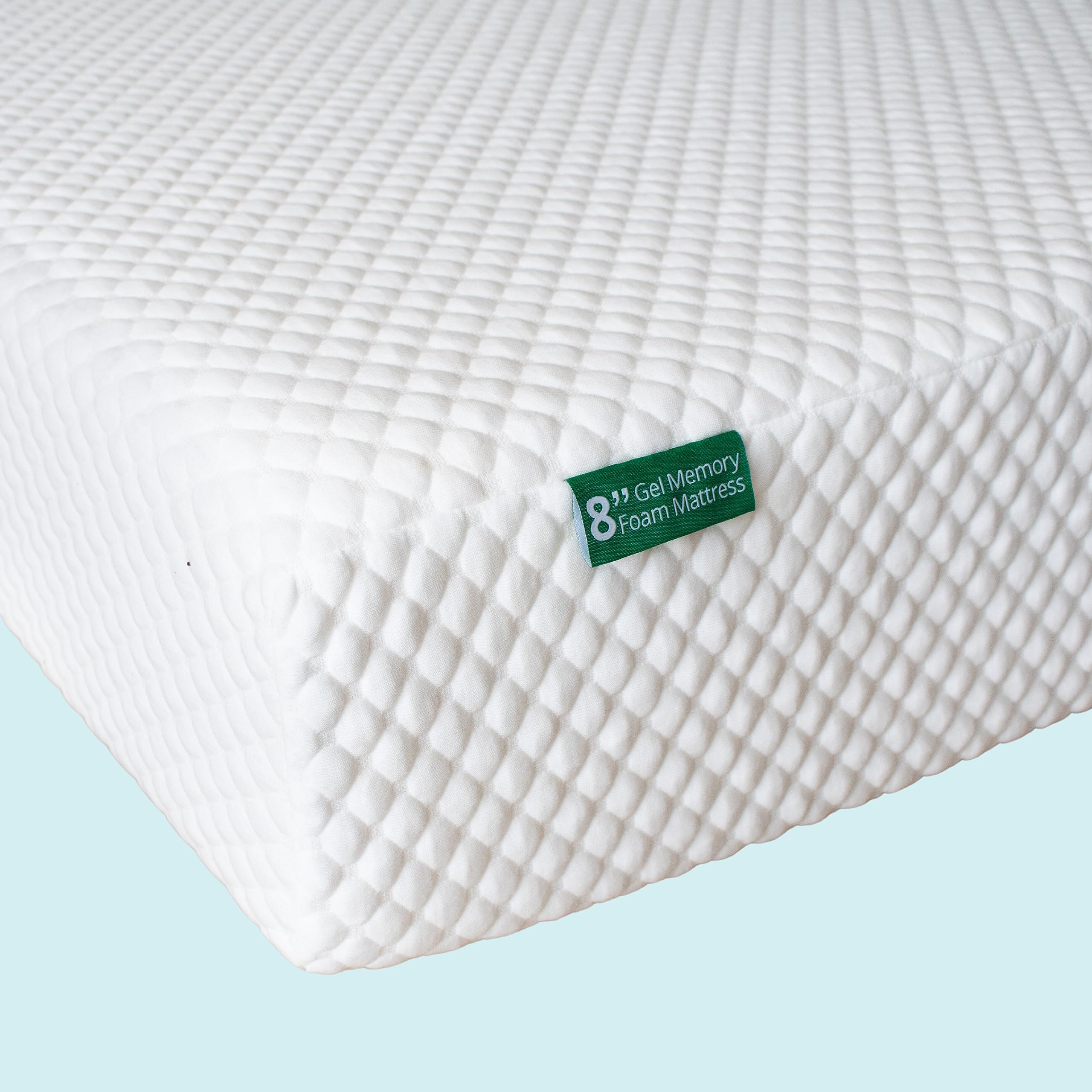 Max & Lily 8 Inch Mattress for Kids Bed/Bunk Bed, Memory Foam Mattress in a Box, Medium Firm Support with Breathable Cooling Cover, CertiPUR-US Certified, Twin XL