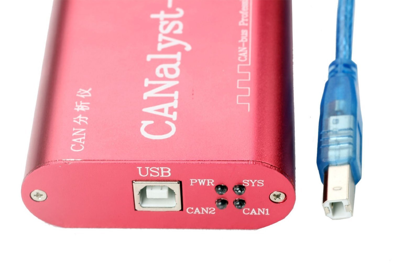 CANalyst-II USB to CAN Analyzer CAN-Bus Converter Adapter Support ZLGCANpro