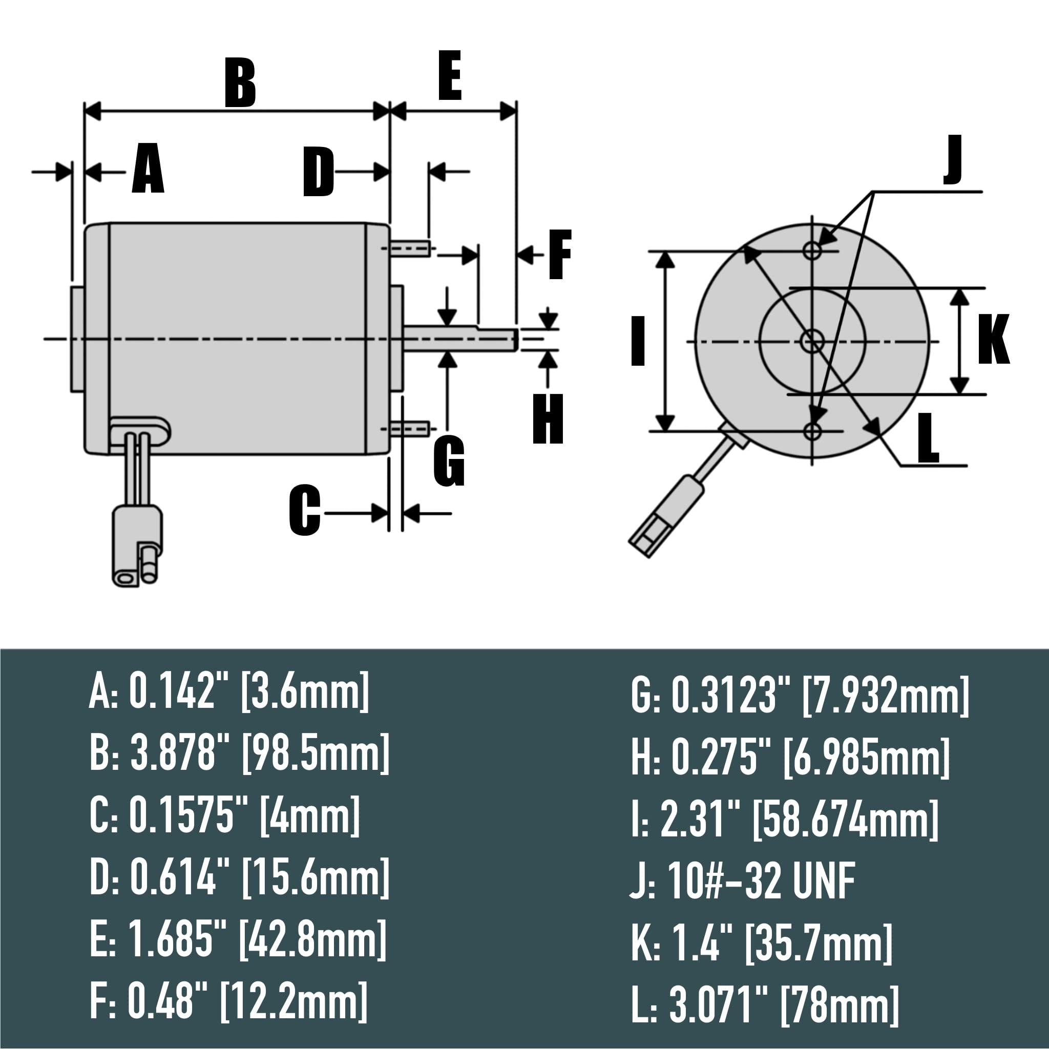AMBITIONMOTOR Salt Spreader Motor Replaces Buyers SaltDogg 3000966 for ATVS15A UTVS16