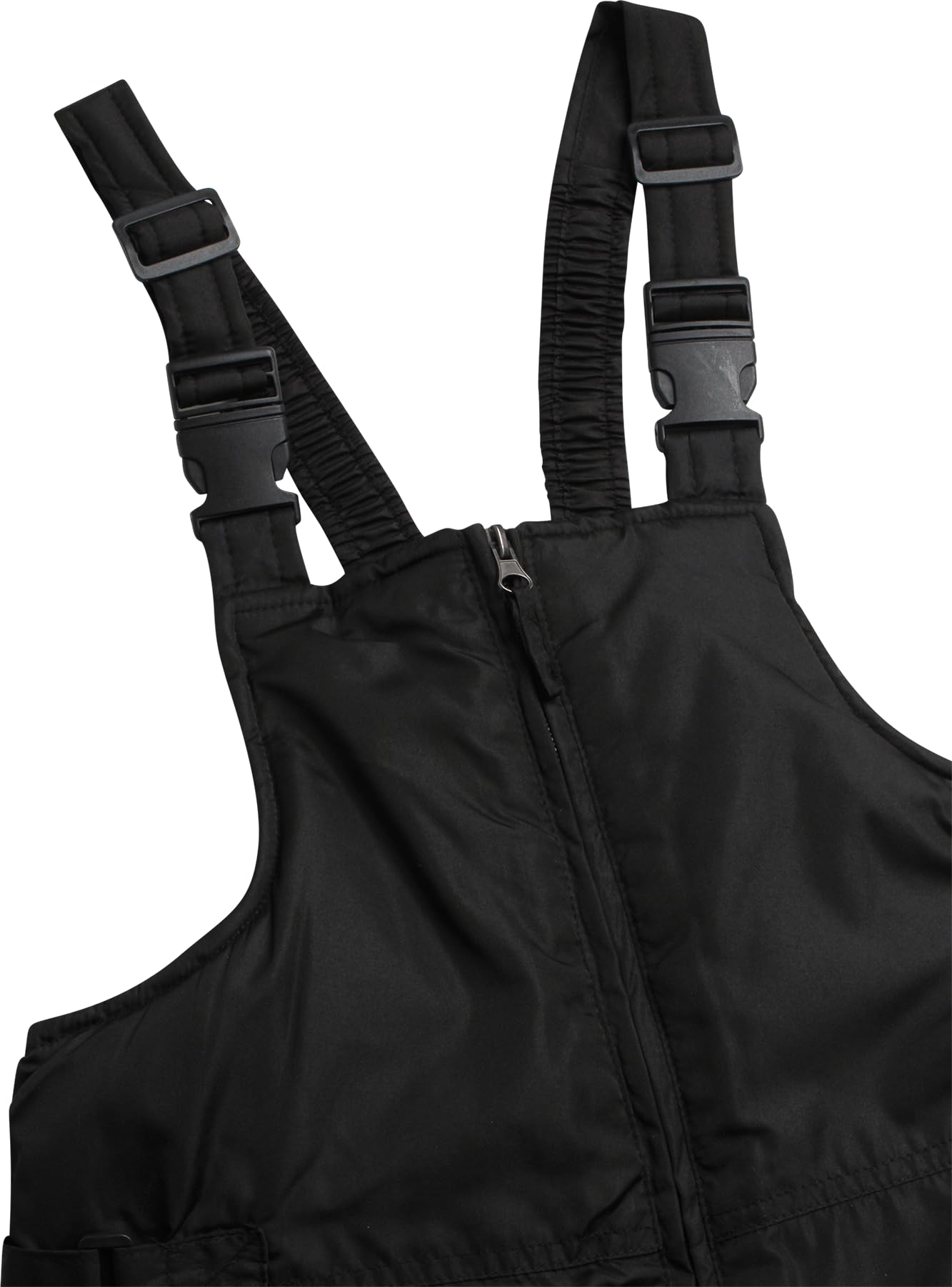 Cherokee Kids' Snow Bib - Boys and Girls Insulated Ski Pants Overalls (4-18), Size 4T, Black