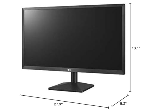 LG 27'' 27BK430H-B IPS FHD Monitor with AMD FreeSync Technology, 5ms Response Time, On Screen Control & Wall Mountable, Black
