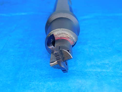 AMEC ? #0 COOLANT Thru INDEXABLE Spade Drill W/ 45 DEG Countersink 1" Shank 2 FL - JP0501AE2