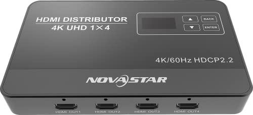 4K UHD 1×4 NovaStar Best Price LED Screen Video Distributor LED Display Controller NovaStar 4K UHD 1×4