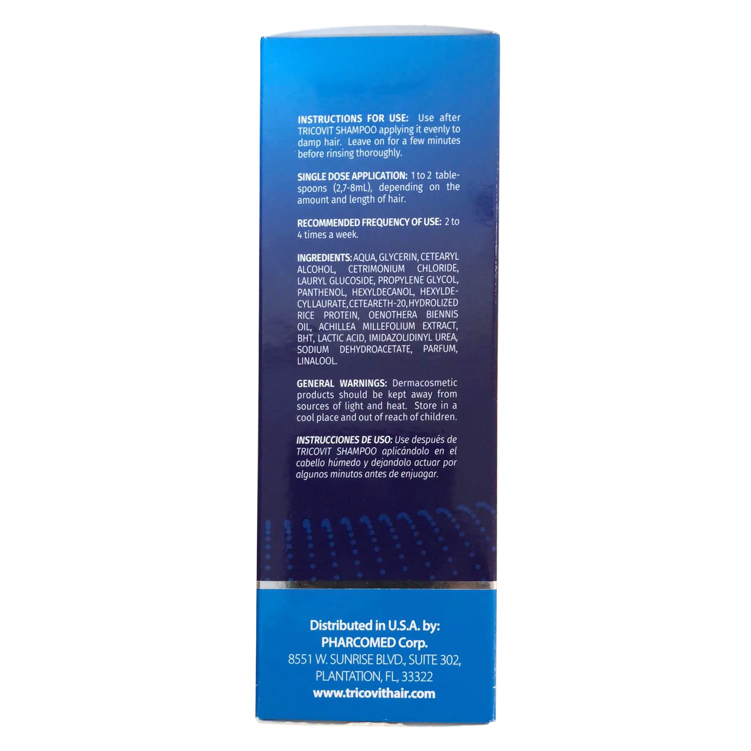 Tricovit Hair Growth Conditioner For Thinning Hair And Hair Loss 8.4oz