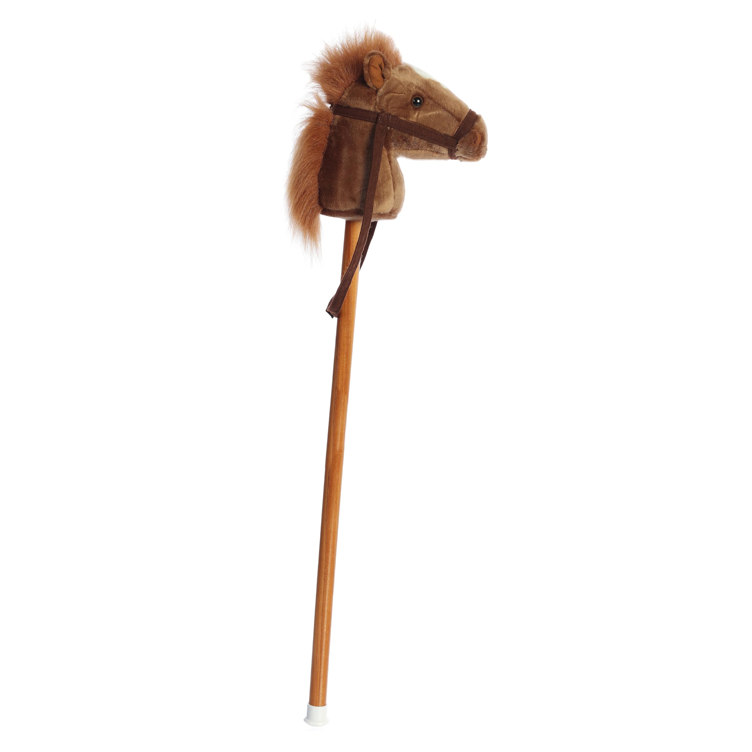 Aurora® Rideable Giddy-Up Friends™ Brown Pony Stuffed Animal - Active Fun - Imaginative Adventures - Brown 37 Inches