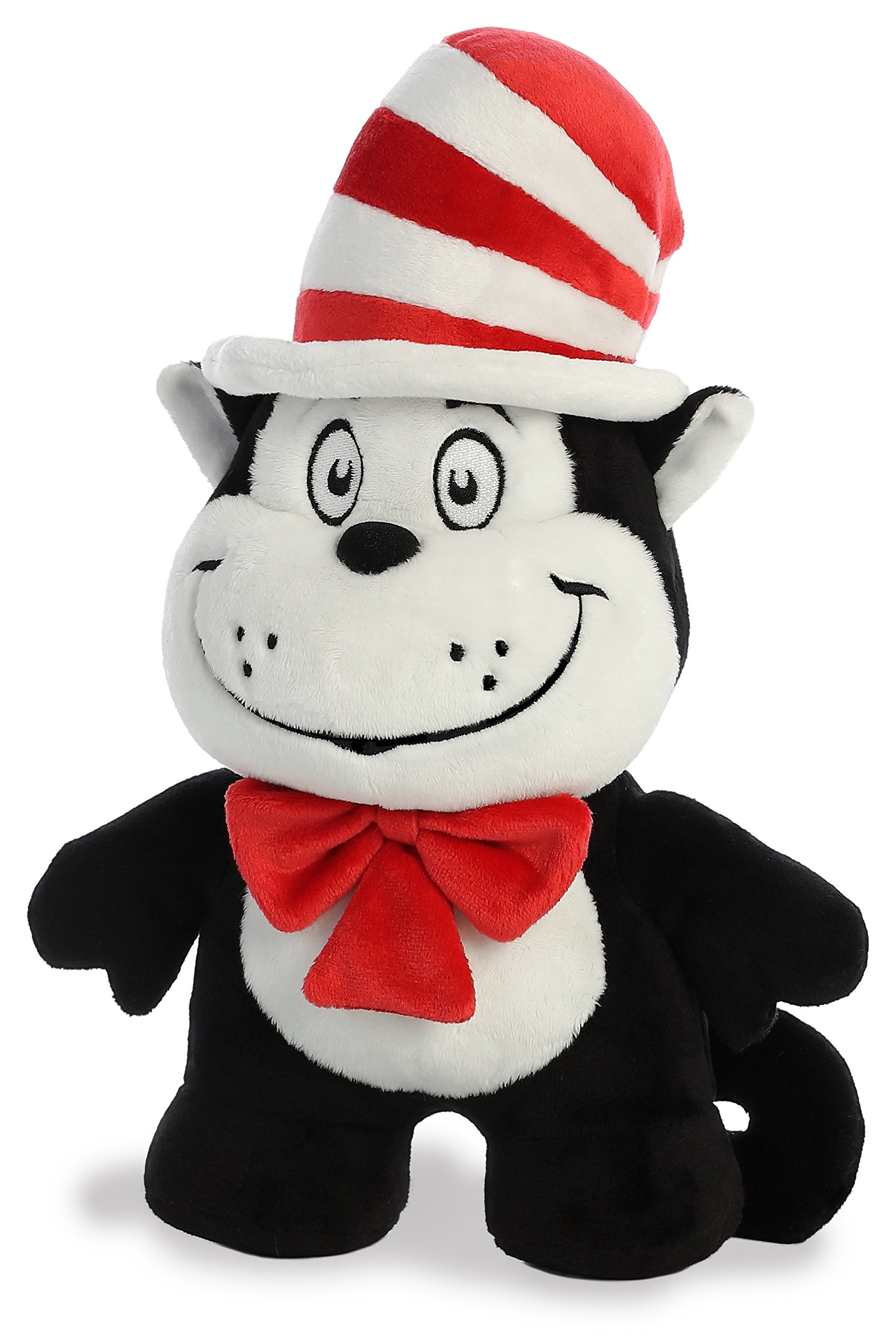 Aurora® Whimsical Dr. Seuss™ Dood Plushie™ Cat in The Hat Stuffed Animal - Magical Storytelling - Officially Licensed - Multicolor 11 Inches