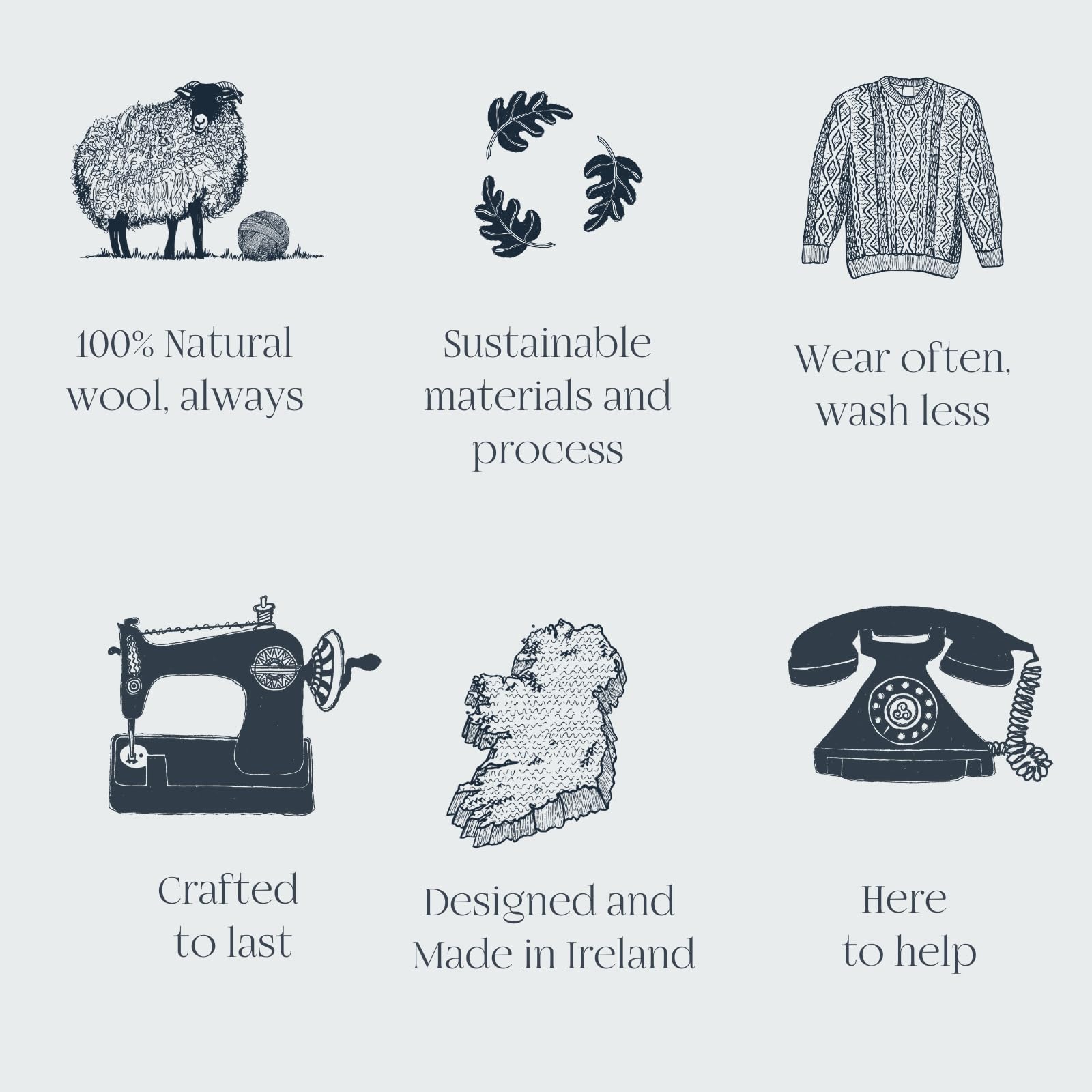 Aran Woollen Mills 100% Irish Merino Wool Ladies Aran Knit Poncho, Made in Ireland, Women's Poncho Wrap, One Size Meadow Green