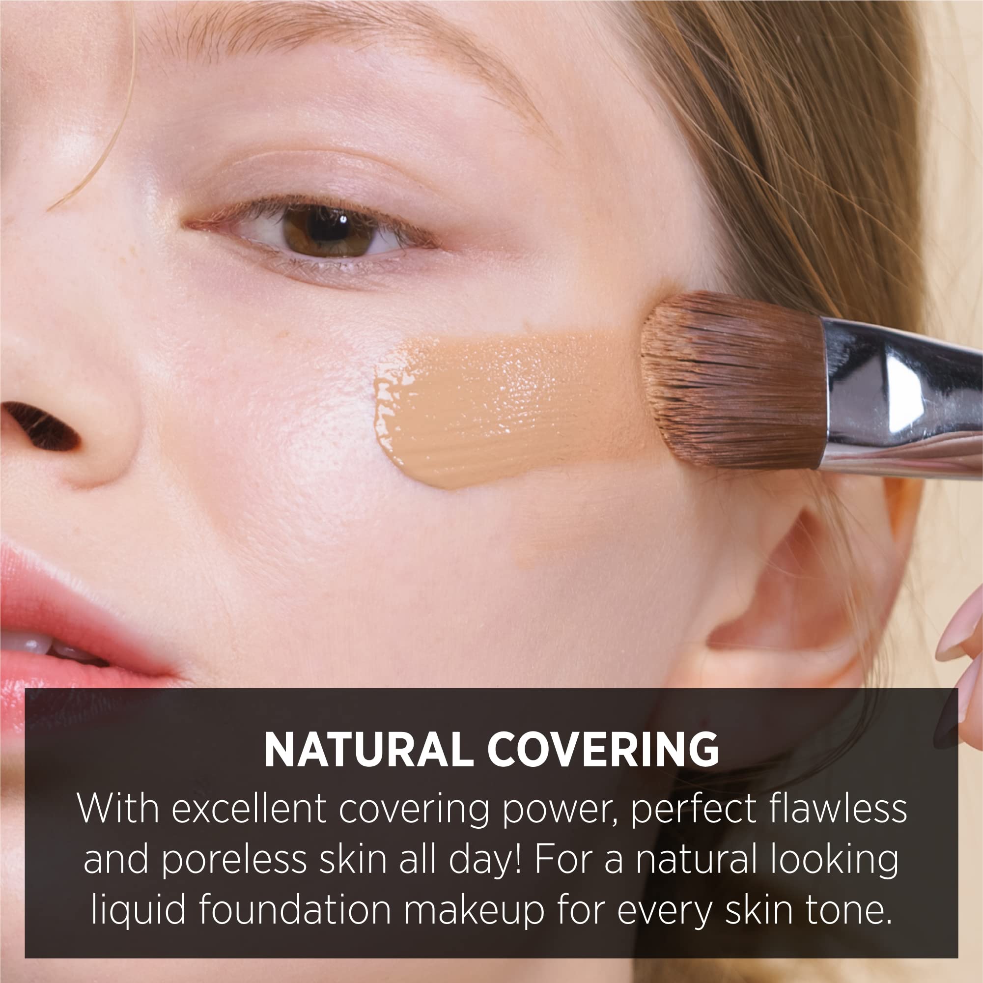 L.O.C.K. Color L.o.c.k. it Good Boundation 01 Fair Beige, B.B Cream + Foundation, Medium Coverage, Net. 1.05 fl.oz. / 30g,