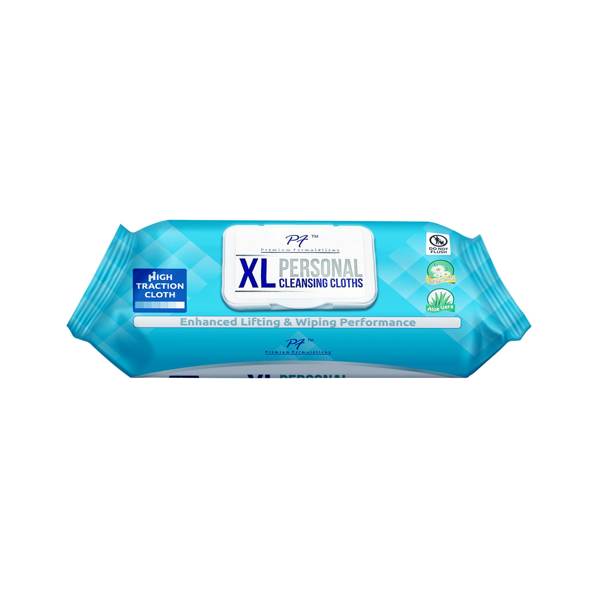 Premium Formulations HIGH Traction XL WASH Cloths - UBER Thick, Large, & Strong (56 Wipes)