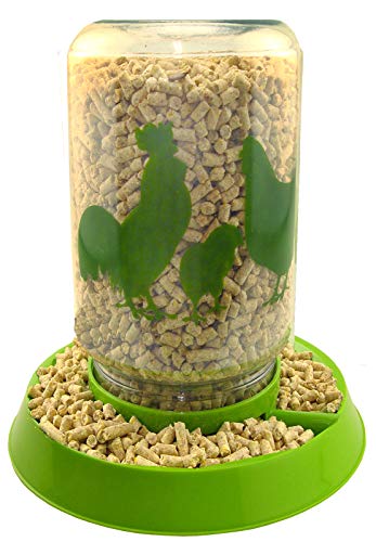 Lixit Reversible Waterers and Feeders for Chickens and Wild Birds (128 Ounce (Pack of 2))