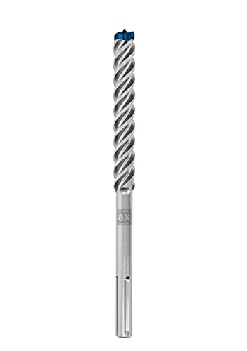 Bosch 1x Expert SDS max-8X Hammer Drill Bit (for Soft Stone, Hard Stone, Ø 25,00 mm, Professional Accessory Rotary Hammer Drill)