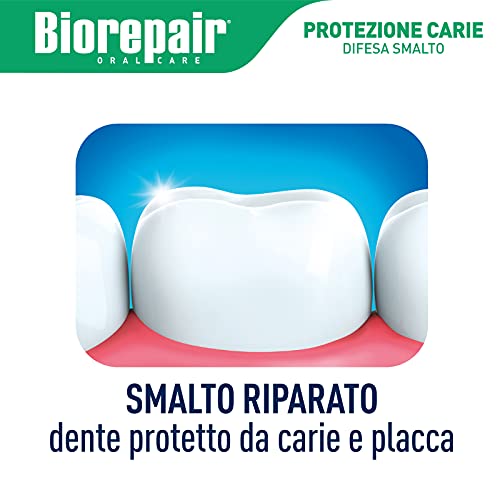Biorepair: "Total Protective Repair" Toothpaste with microRepair * 2.5 Fluid Ounce (75ml) Tube * [ Italian Import ]