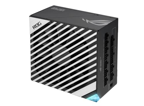 ASUS ROG Thor 850W Platinum II (Fully Modular Power Supply, 80+ Platinum, Lambda A++ Certified, ROG heatsinks, 135mm PWM Fan, 0dB Mode, OLED Panel, Sleeved Cables, Aura Sync, 10 Year Warranty)