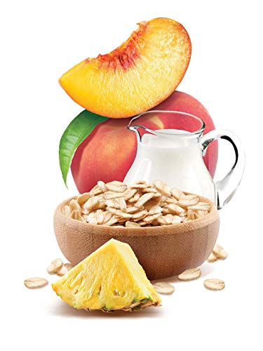 Sprout Organic Stage 2 Baby Food Pouches, Peach Oatmeal w/ Coconut Milk & Pineapple, 3.5 Ounce (Pack of 6)