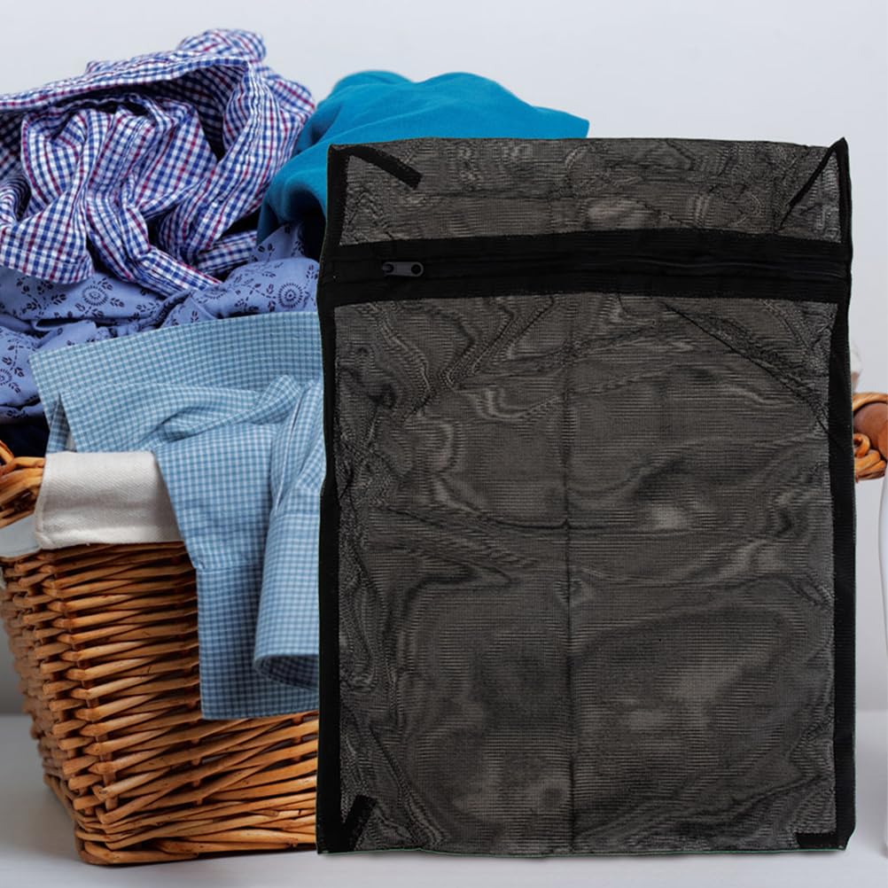 8Pcs Mesh Laundry Bags Travel Storage Clothes Organizing Bag with Zippers Washing Bags for Underwear Lingerie Bras Hosiery Socks