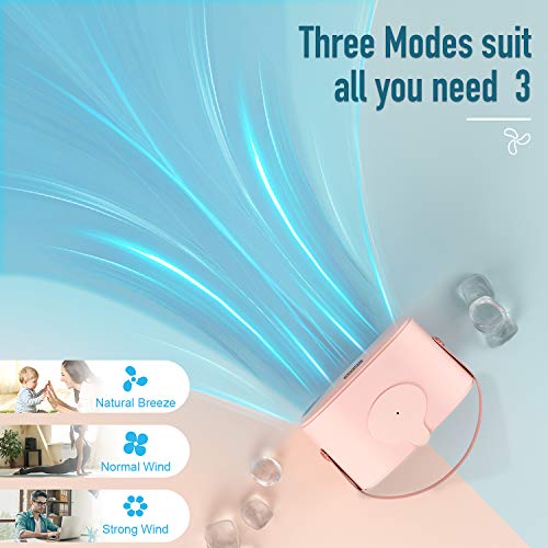 BNT Mini Air Conditioner,Upgraded Multifunction 3 in 1 Car Air Conditioner with Mist Sprayer, USB Mini Portable Air Conditioner for Room/Tent/Office/Bedroom/Car