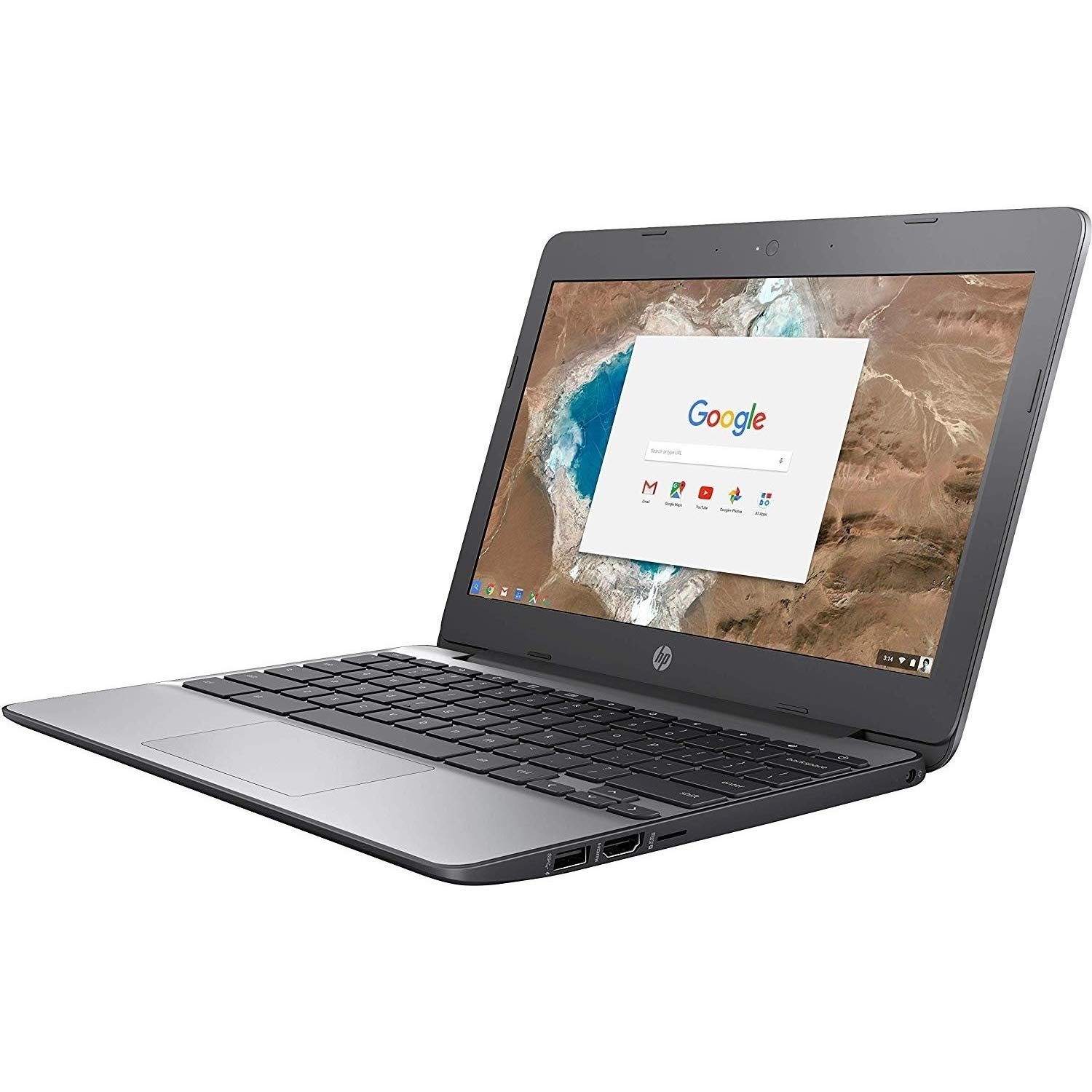 HP Chromebook 11-V031nr 11.6" 4GB 16GB Intel Celeron N3050 X2 1.6GHz, Gray (Renewed)