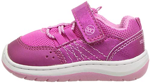 Stride Rite Girl's SR Keegan Shoe, Pink, 5.5 M US Toddler
