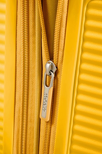 AMERICAN TOURISTER S 41 L, Yellow (Golden Yellow), Small (55 cm-41 Litre)