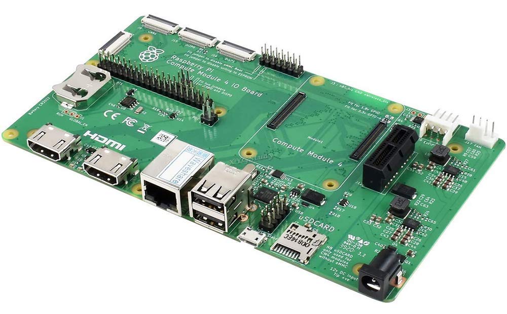 XYGStudy Raspberry Pi Compute Module 4 IO Board, A Development Platform and Reference Base-Board Design for CM4