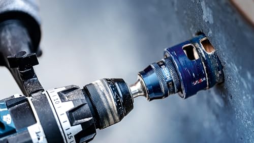 Bosch Professional 2x Expert Power Change Plus Hole Saw System Adapters (Ø 8,5 mm, Accessories Rotary Impact Drill)