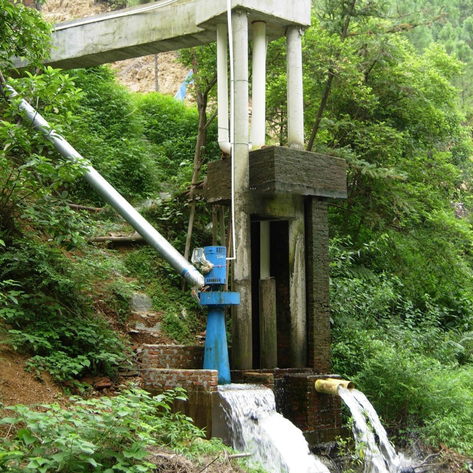 3KW/5KW/10KW Axial Flow Hydroelectric Generator Set 220V Frequency 50Hz Excitation Generator Pure Copper Wire Household Electricity (Color : 3KW)
